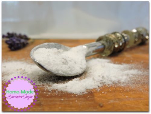 Home-Made Lavender Sugar Recipe - Keeper of the Kitchen