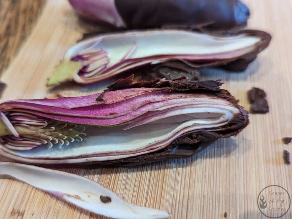 Chocolate-Dipped Magnolia Flowers - Keeper of the Kitchen